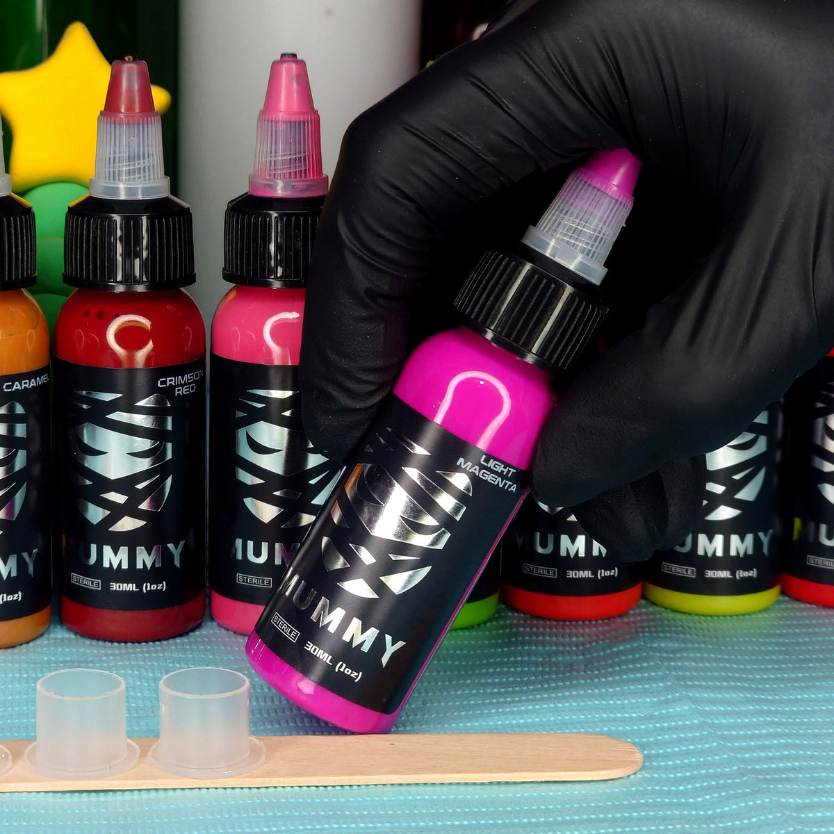 Mummy USA Custom Tattoo Ink Color Set 1 oz(Light Magenta ...