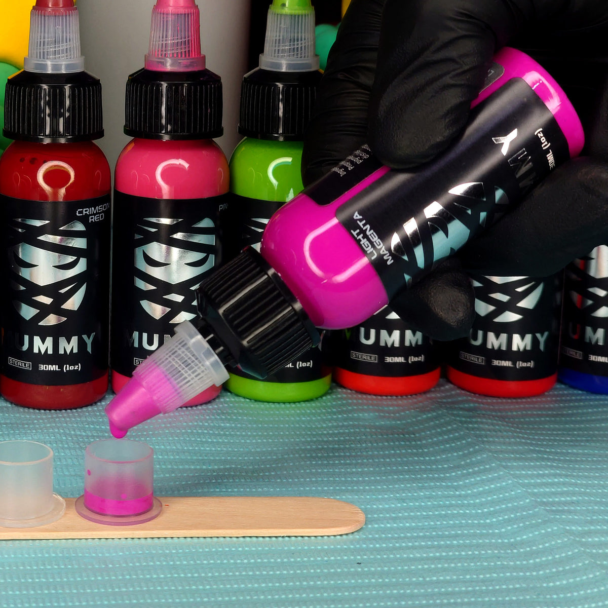Mummy USA Custom Tattoo Ink Color Set 1 oz(Light Magenta ...
